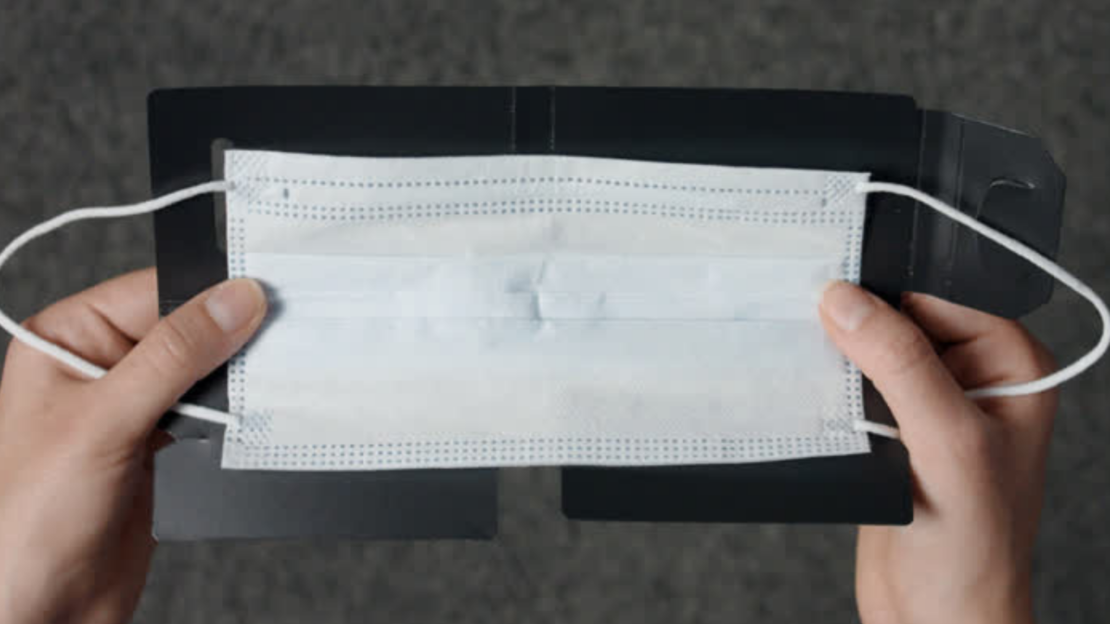 New - Face Mask Protection Wallet - Spaceman